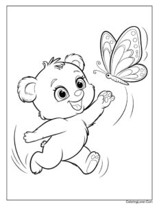 42 Bear Coloring Pages (Free Printables for All Ages)
