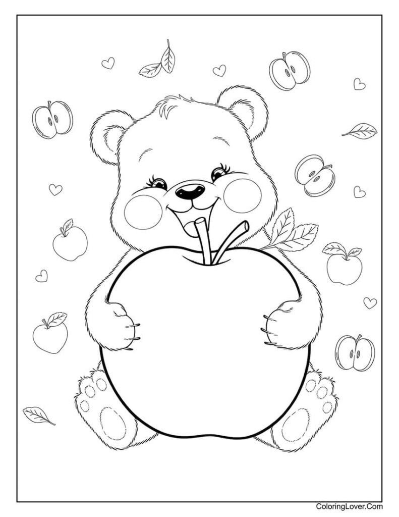 42 Bear Coloring Pages (Free Printables for All Ages)