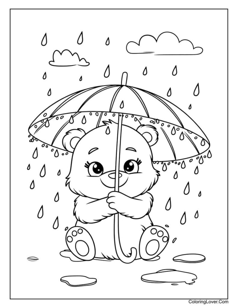 42 Bear Coloring Pages (Free Printables for All Ages)