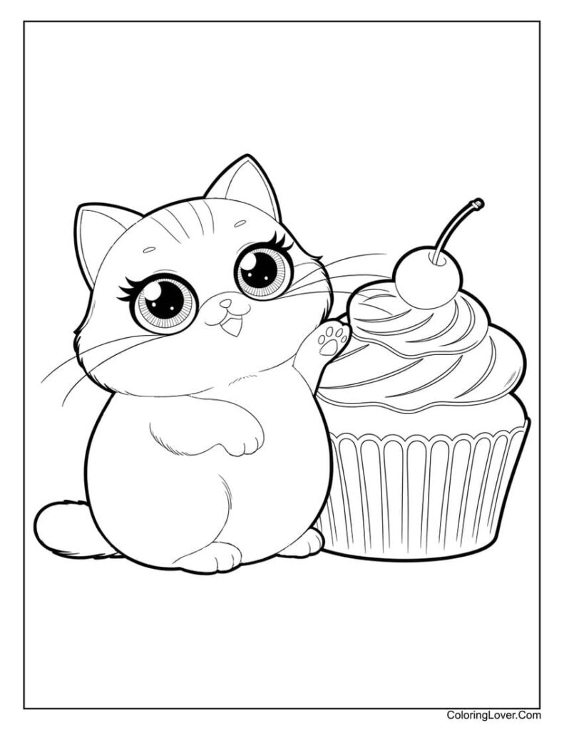 54 Cat Coloring Pages (Free Printables for All Ages)