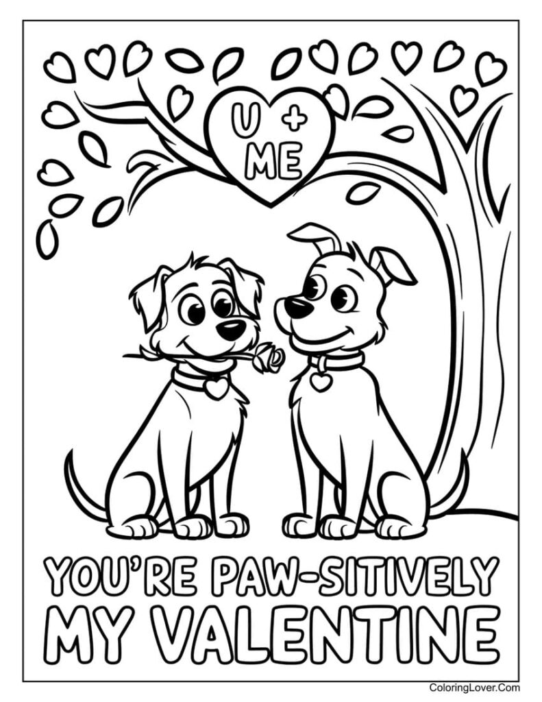 53 Valentine’s Day Coloring Pages (Free Printables for All Ages)