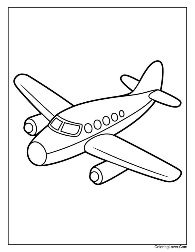 90+ Easy Coloring Pages (Simple Printables for All Ages)