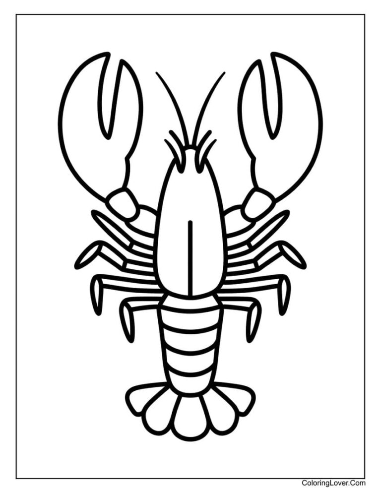 90+ Easy Coloring Pages (Simple Printables for All Ages)