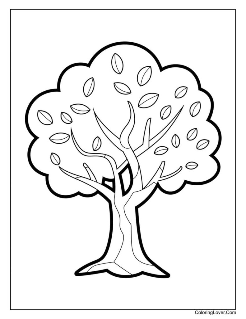 90+ Easy Coloring Pages (Simple Printables for All Ages)