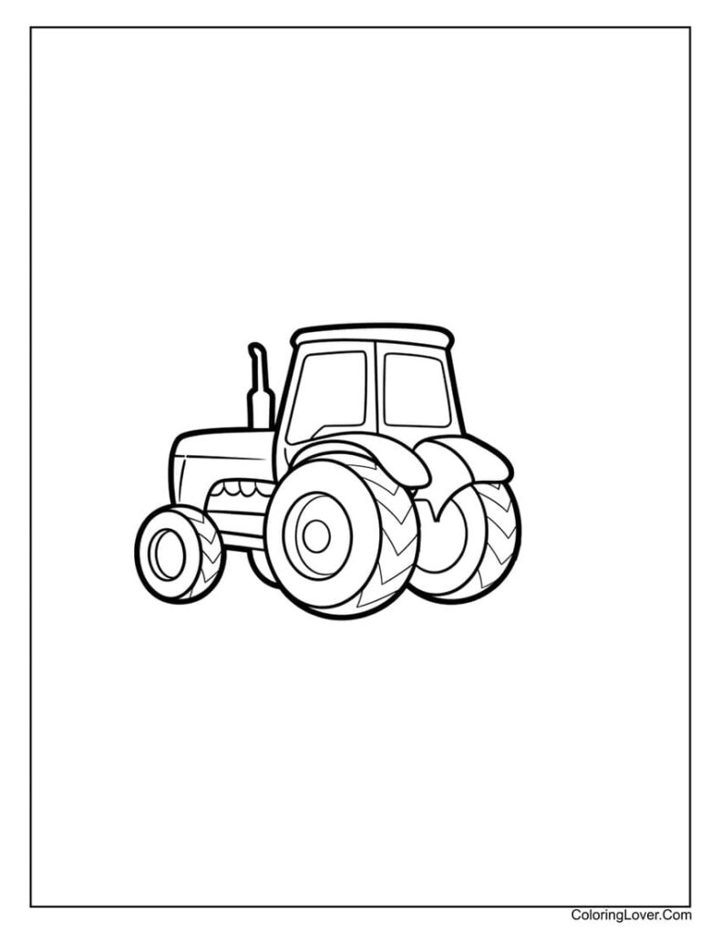 90+ Easy Coloring Pages (Simple Printables for All Ages)