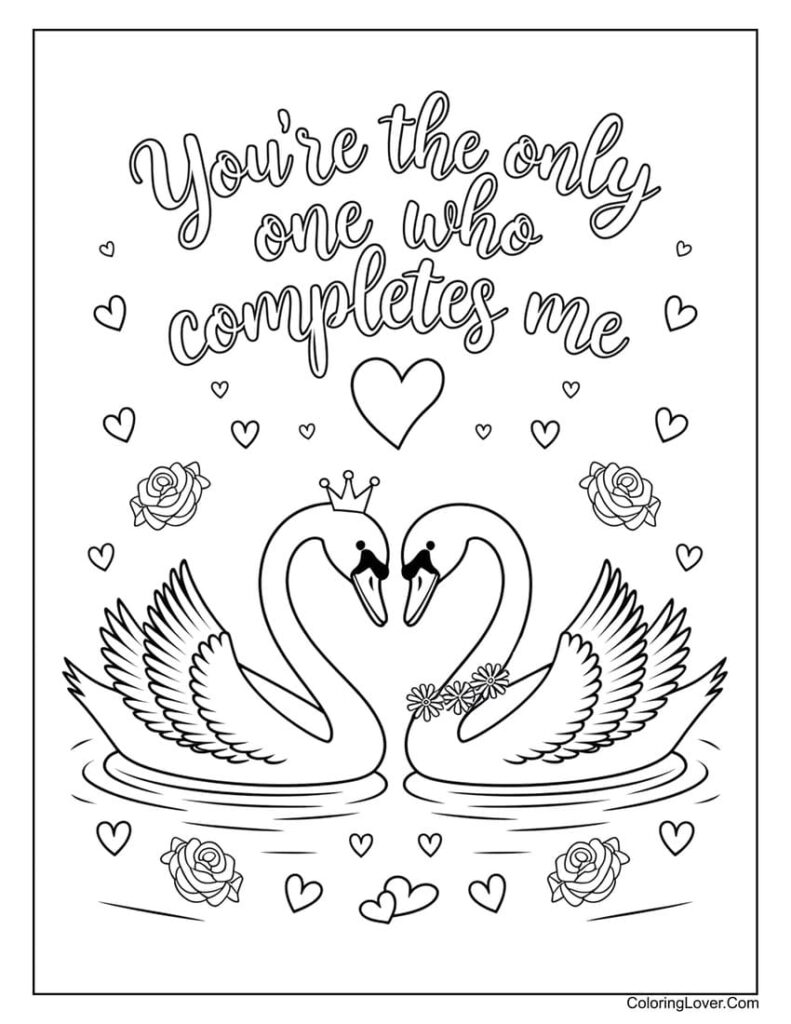 53 Valentine’s Day Coloring Pages (Free Printables for All Ages)