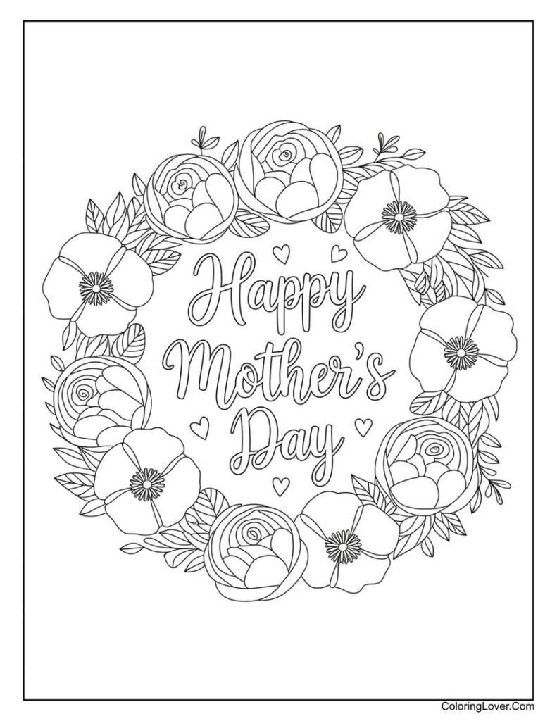 76 Flower Coloring Pages (Free Printables for All Ages)