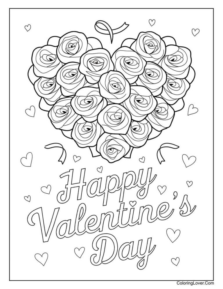 76 Flower Coloring Pages (Free Printables for All Ages)