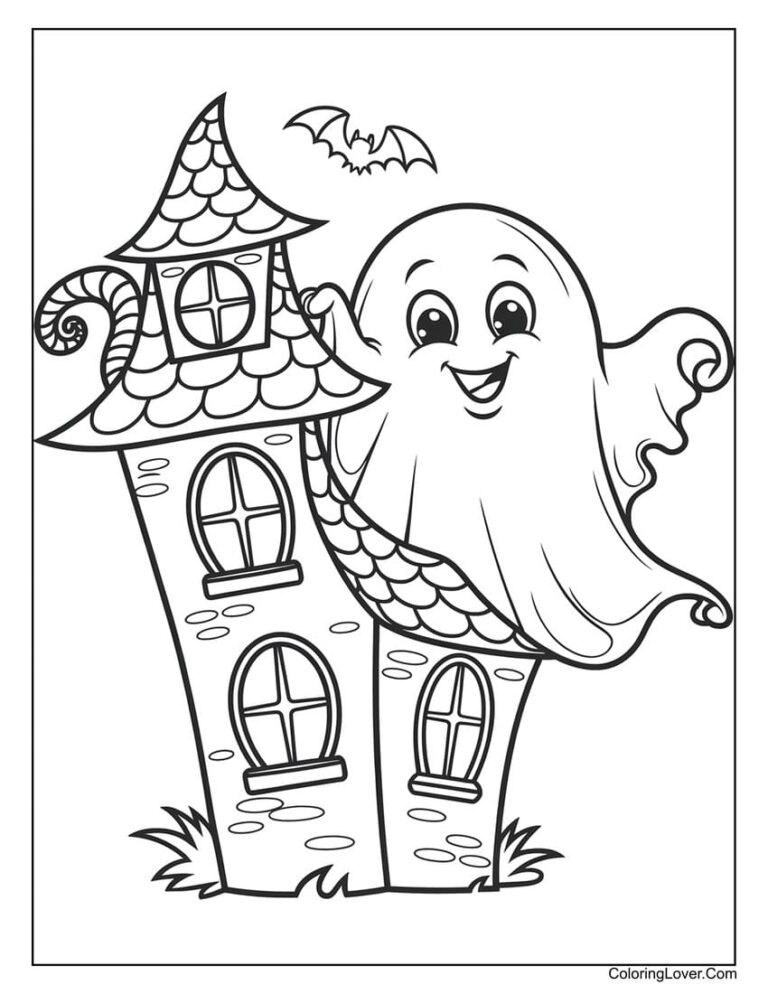 70+ Halloween Coloring Pages (Free Printables for All Ages)