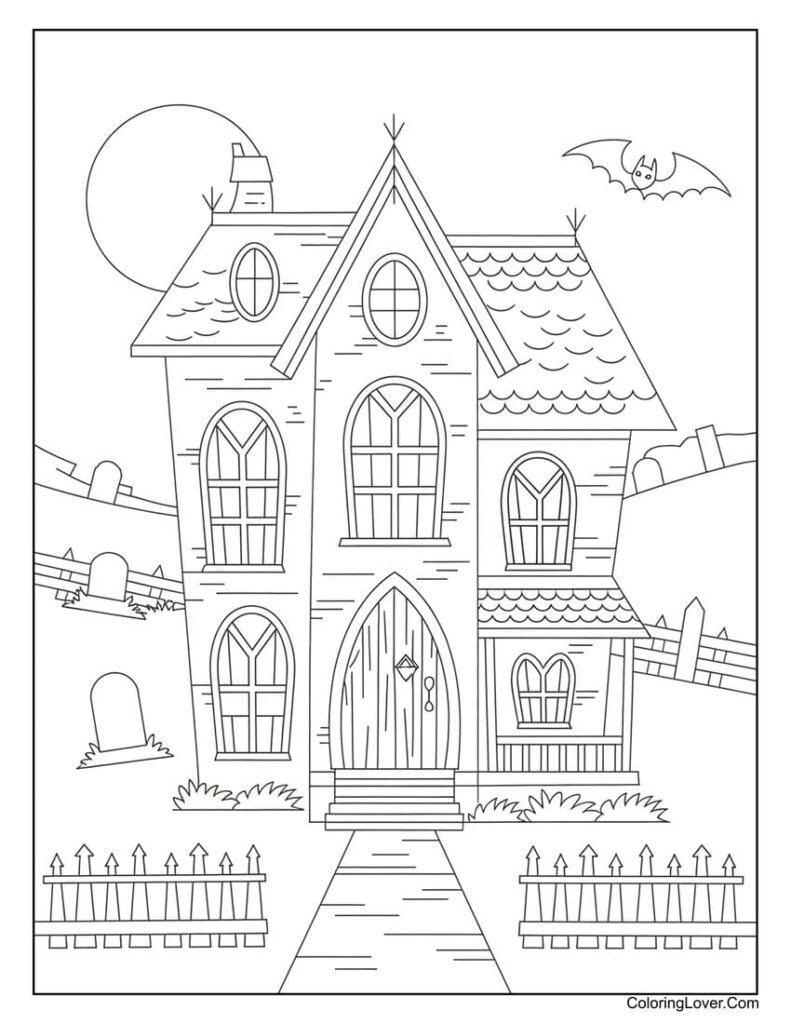 70+ Halloween Coloring Pages (Free Printables for All Ages)