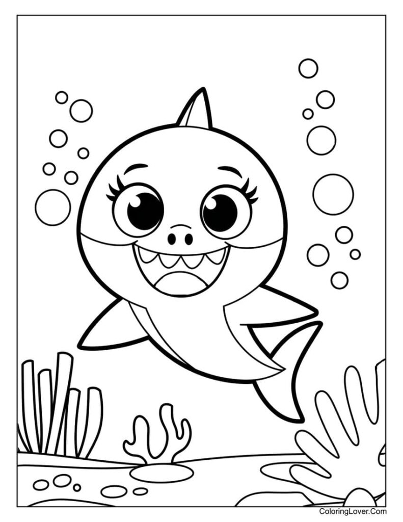 48 Shark Coloring Pages (Free Printables for All Ages)