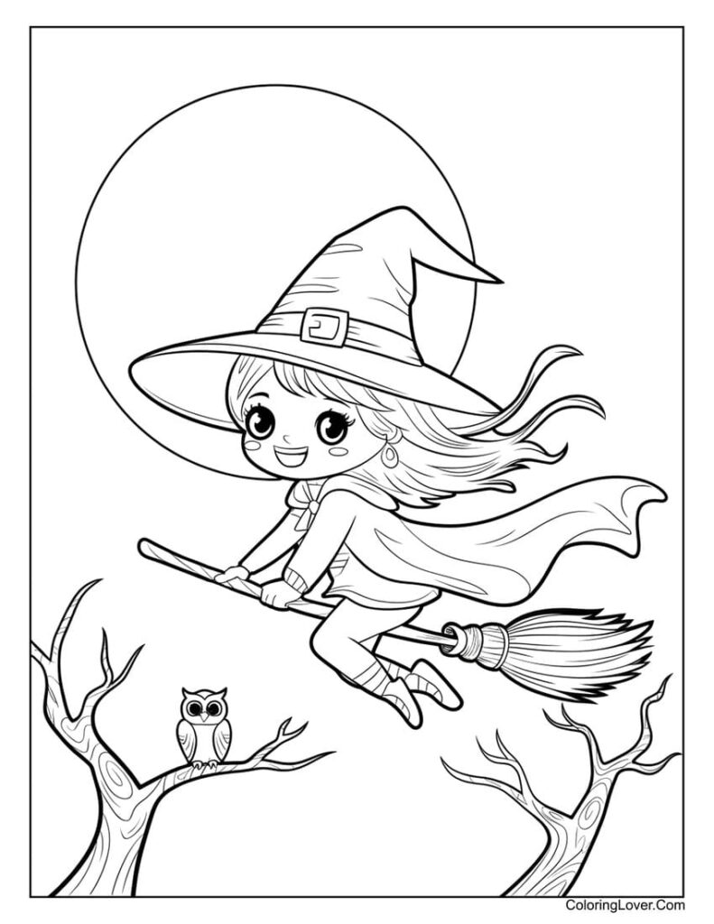 70+ Halloween Coloring Pages (Free Printables for All Ages)