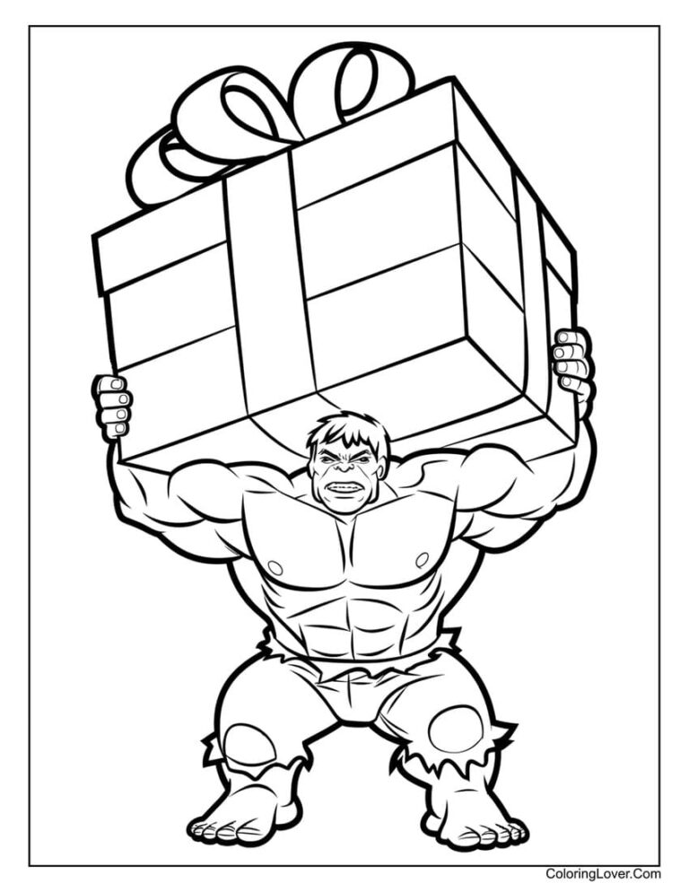30 Hulk Coloring Pages (Free Printables for All Ages)
