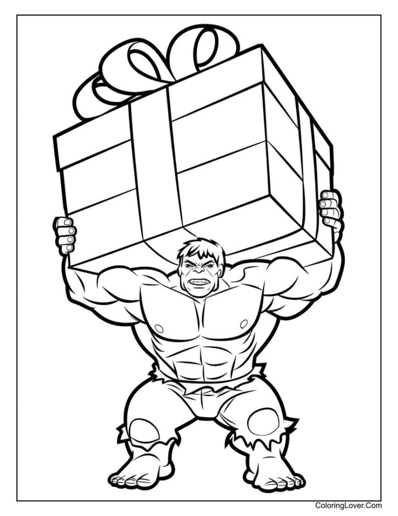 30 Hulk Coloring Pages (Free Printables for All Ages)