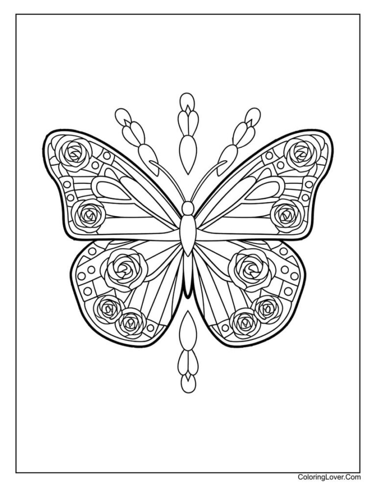 76 Flower Coloring Pages (Free Printables for All Ages)