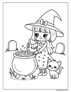 70+ Halloween Coloring Pages (Free Printables for All Ages)
