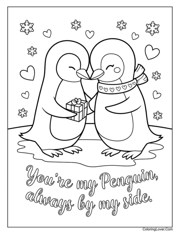 53 Valentine’s Day Coloring Pages (Free Printables for All Ages)