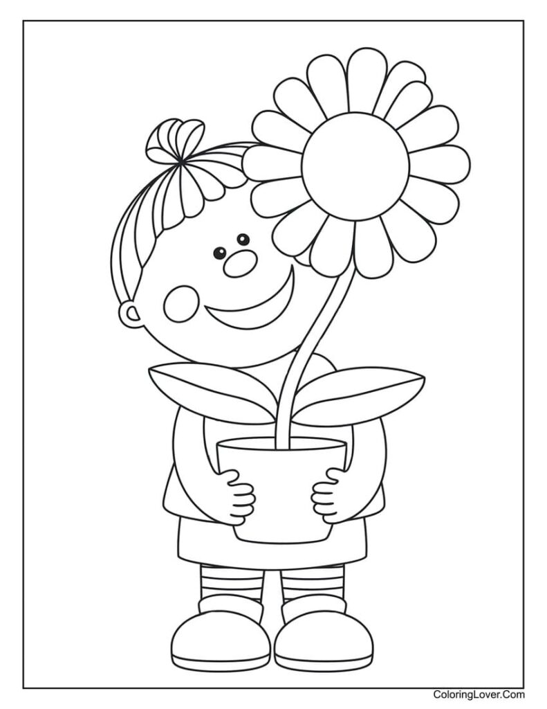 76 Flower Coloring Pages (Free Printables for All Ages)