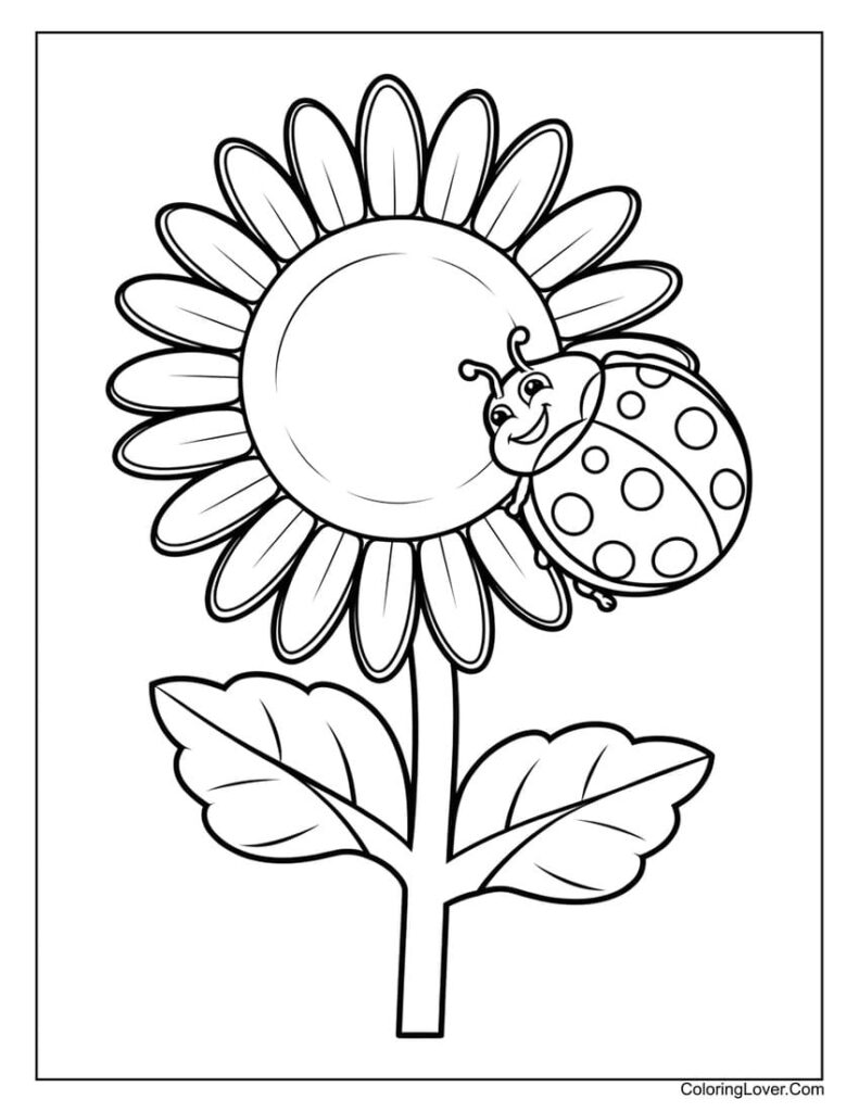 76 Flower Coloring Pages (Free Printables for All Ages)
