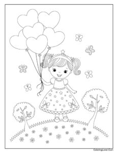72 Princess Coloring Pages (Free Printables for All Ages)