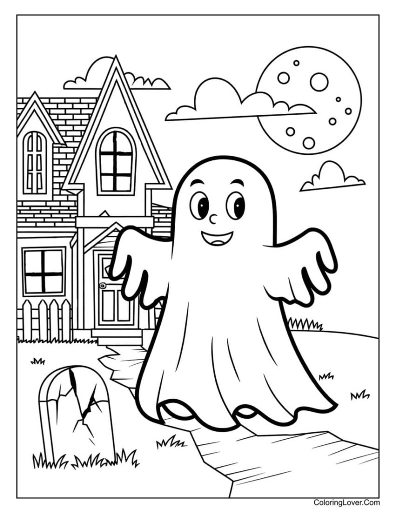 70+ Halloween Coloring Pages (Free Printables for All Ages)