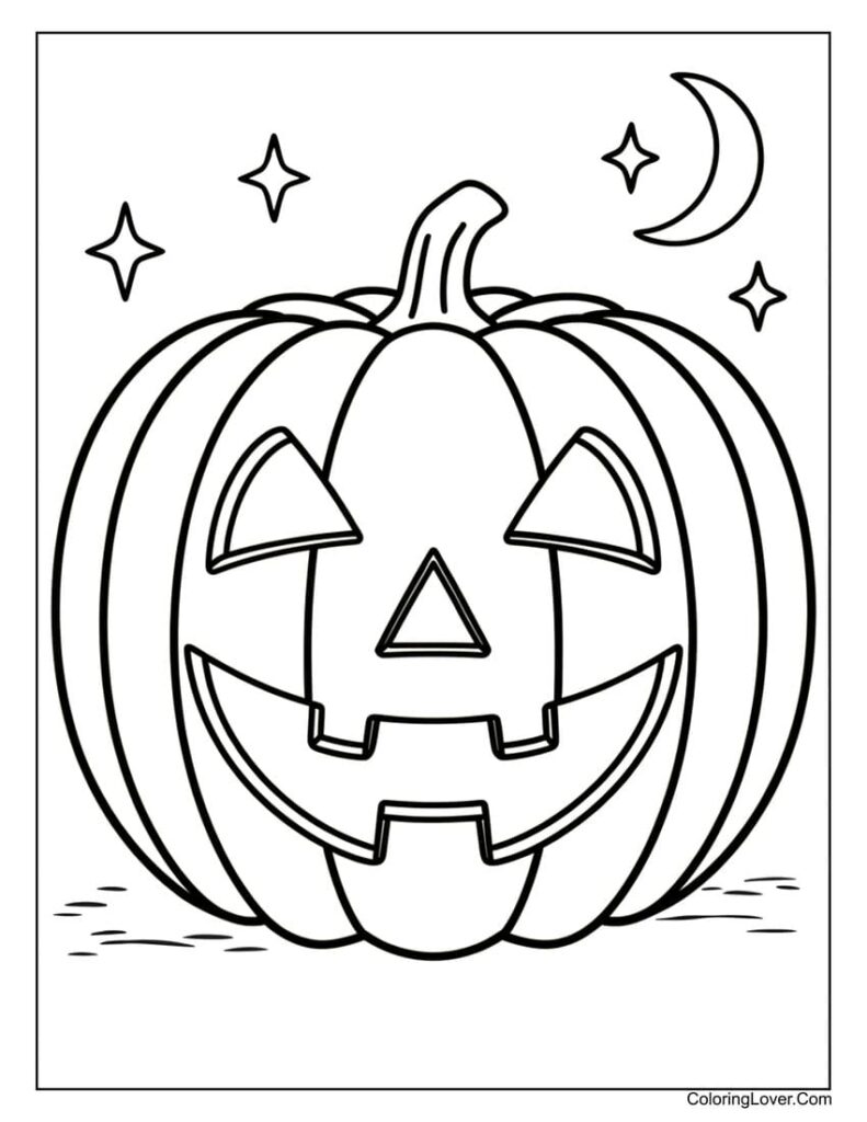 70+ Halloween Coloring Pages (Free Printables for All Ages)