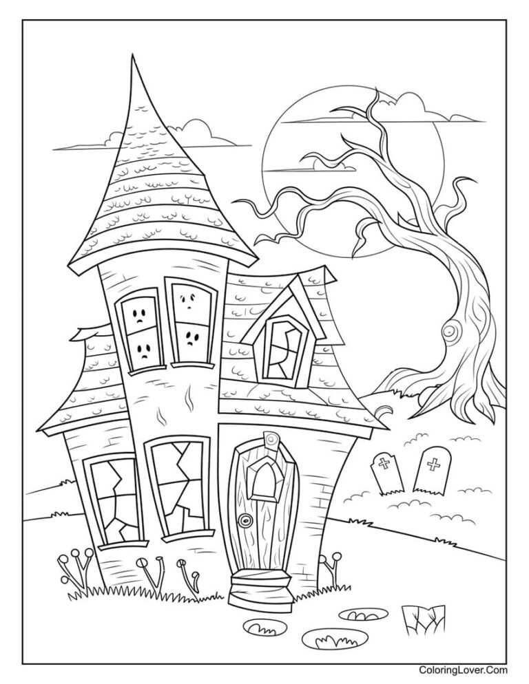 70+ Halloween Coloring Pages (Free Printables for All Ages)