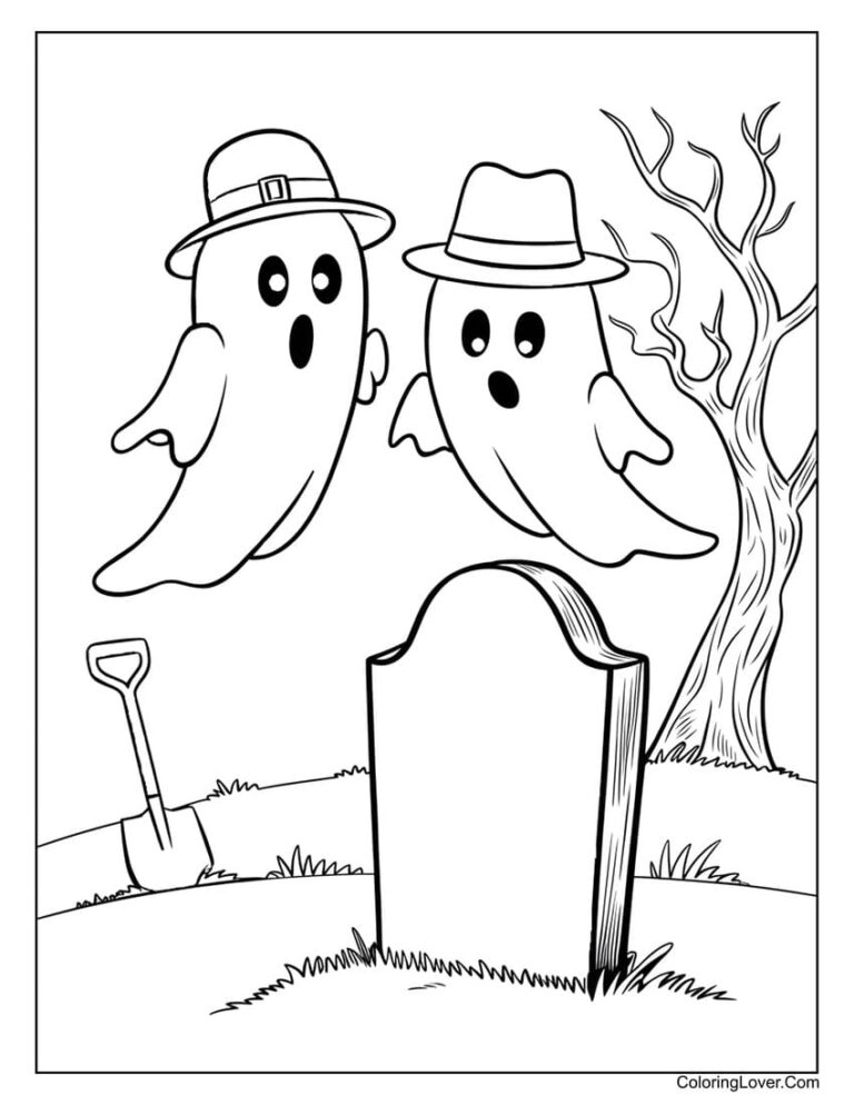 70+ Halloween Coloring Pages (Free Printables for All Ages)