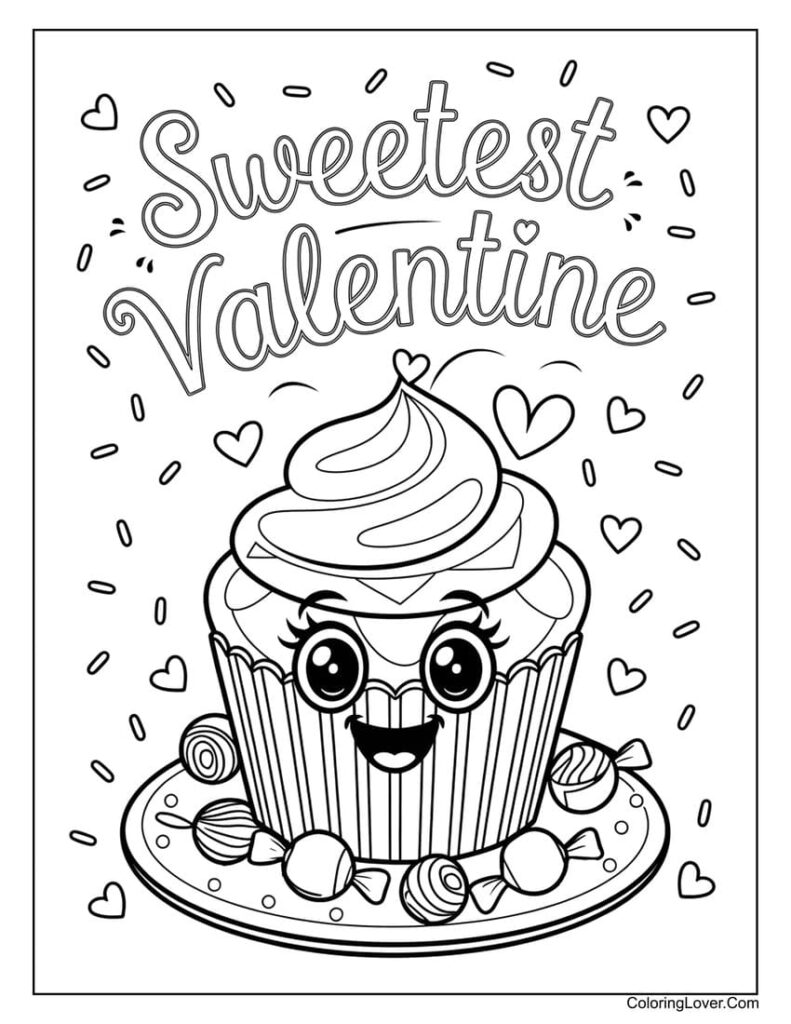 53 Valentine’s Day Coloring Pages (Free Printables for All Ages)