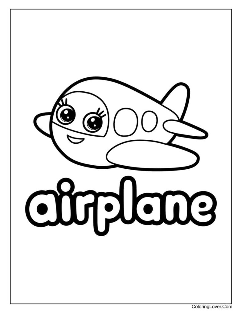 78 Preschool Coloring Pages (Free Printables for Kids)