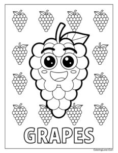 46 Fruit Coloring Pages (Free Printables for All Ages)