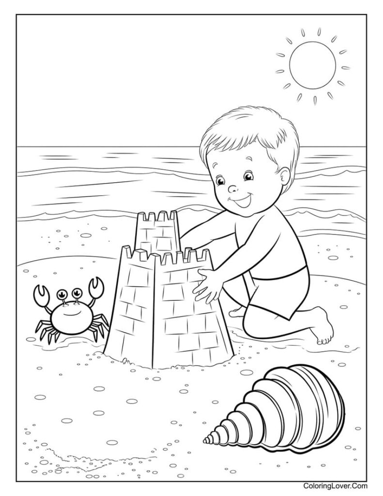 54 Summer Coloring Pages (Free Printables for Kids)