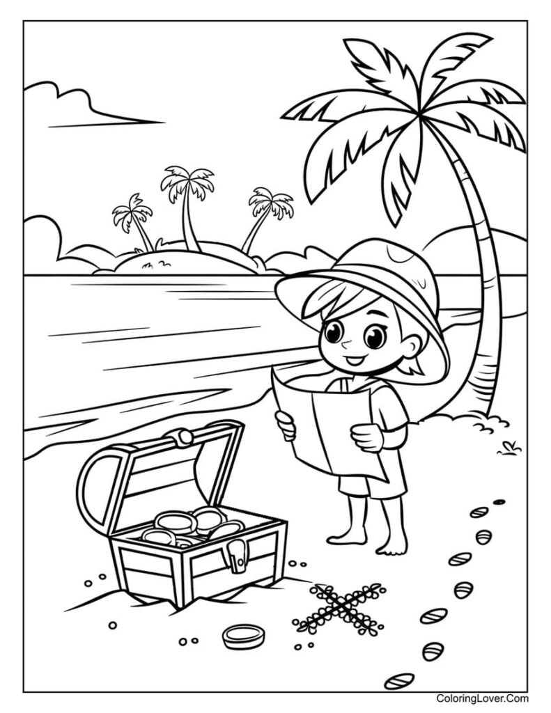54 Summer Coloring Pages (Free Printables for Kids)