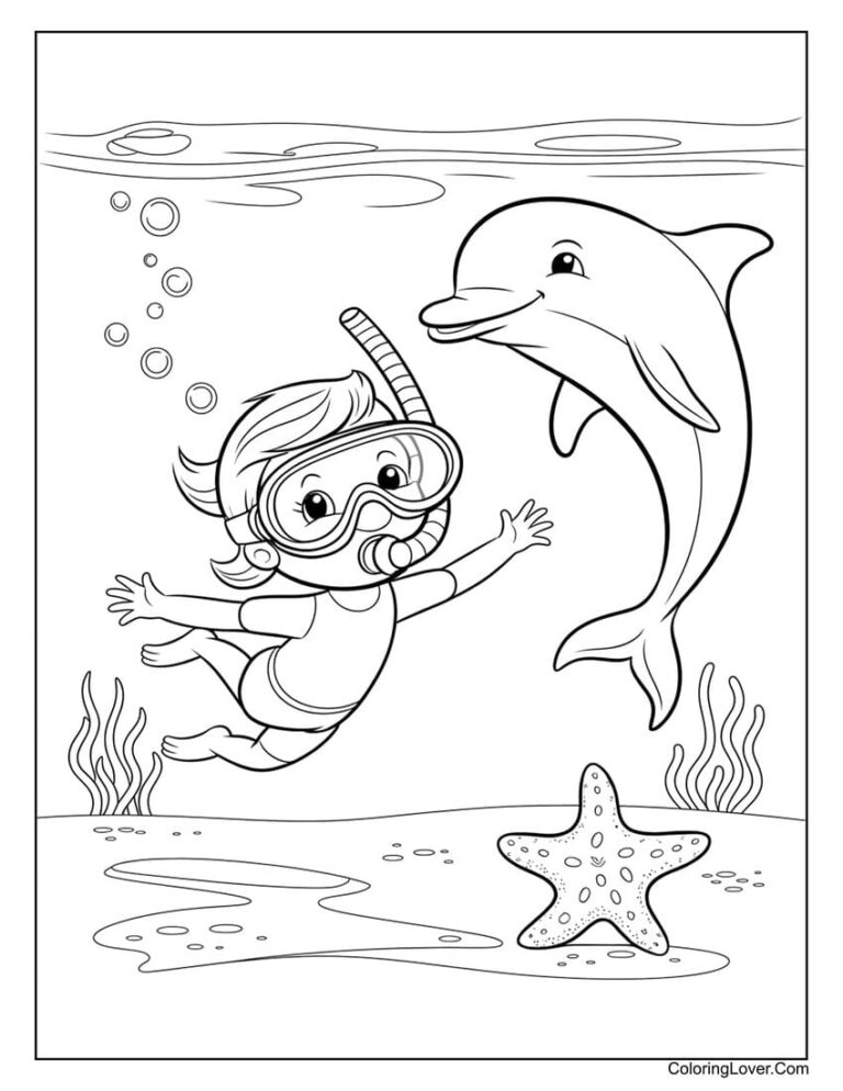 54 Summer Coloring Pages (Free Printables for Kids)
