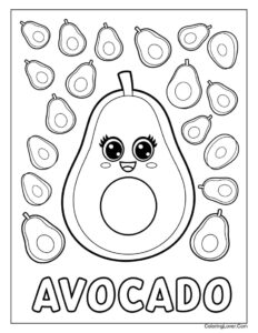46 Fruit Coloring Pages (Free Printables for All Ages)