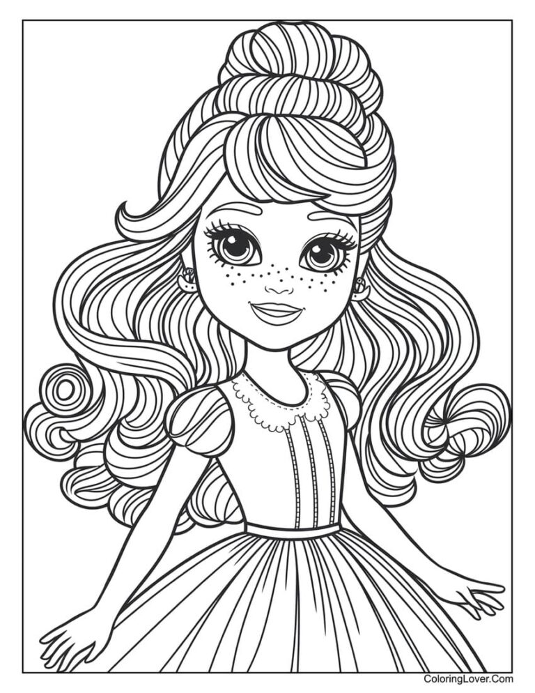66 Barbie Coloring Pages (Free Printables for Girls)