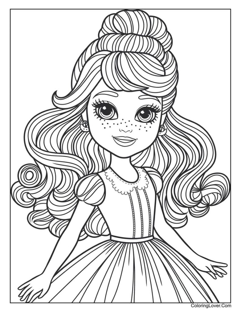 66 Barbie Coloring Pages (Free Printables for Girls)