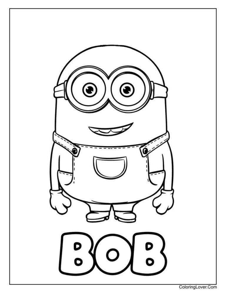 54 Minion Coloring Pages (Free Printables for All Ages)