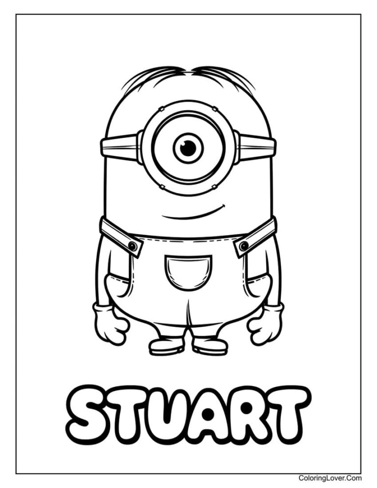 54 Minion Coloring Pages (Free Printables for All Ages)