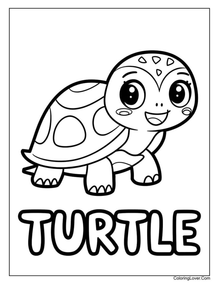 78 Preschool Coloring Pages (Free Printables for Kids)
