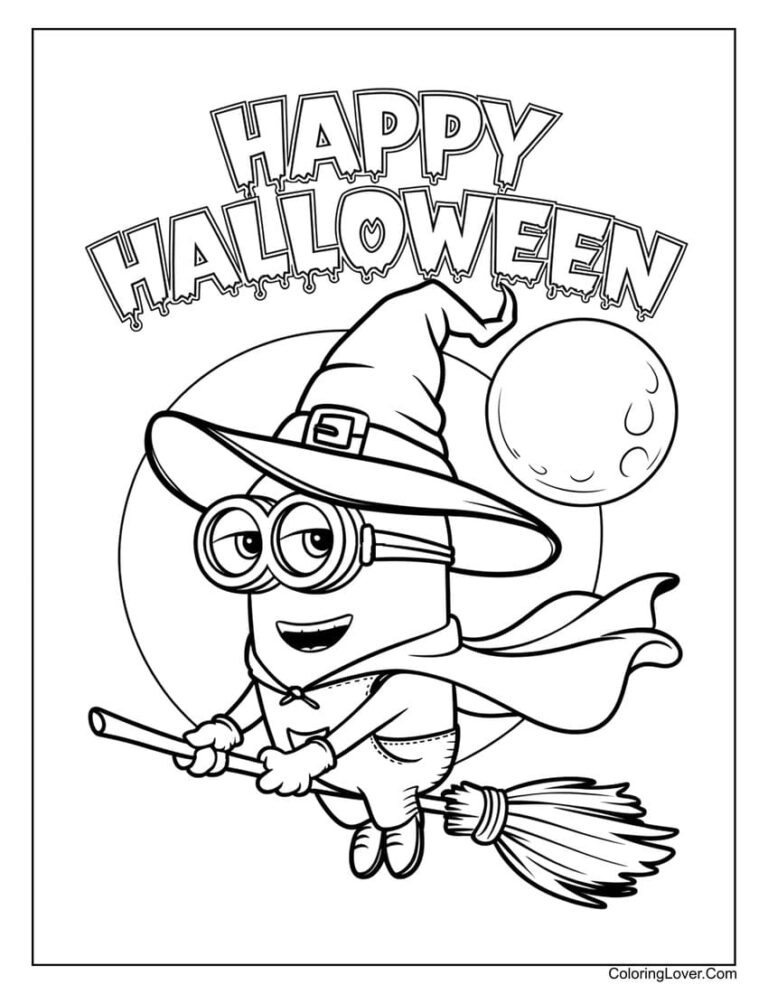 54 Minion Coloring Pages (Free Printables for All Ages)