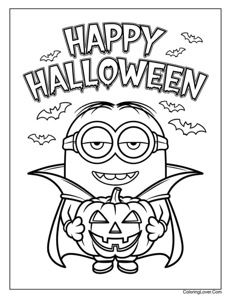 54 Minion Coloring Pages (Free Printables for All Ages)
