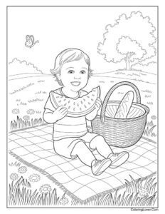 54 Summer Coloring Pages (Free Printables for Kids)
