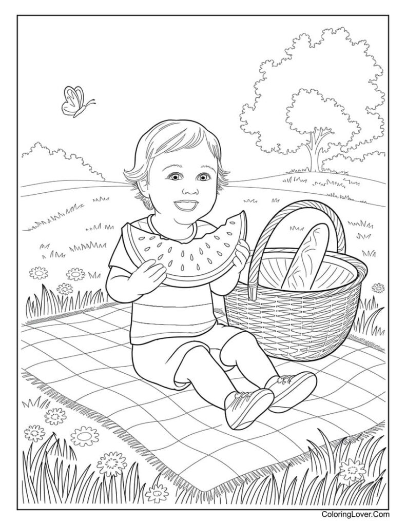 54 Summer Coloring Pages (Free Printables for Kids)