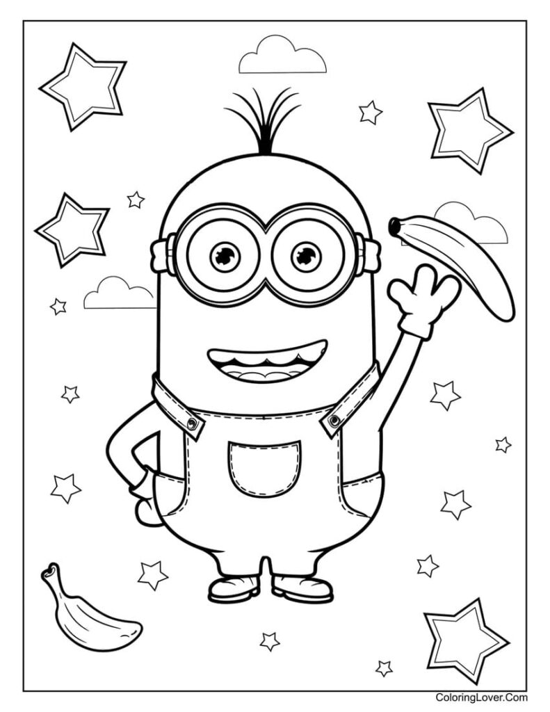 54 Minion Coloring Pages (Free Printables for All Ages)