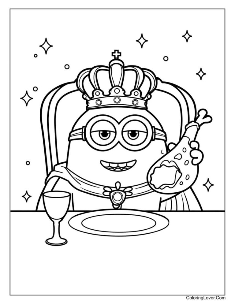 54 Minion Coloring Pages (Free Printables for All Ages)