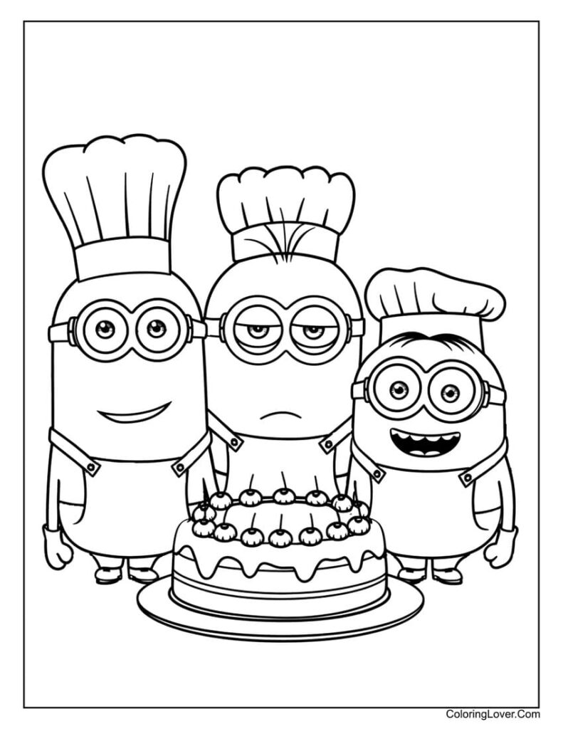 54 Minion Coloring Pages (Free Printables for All Ages)