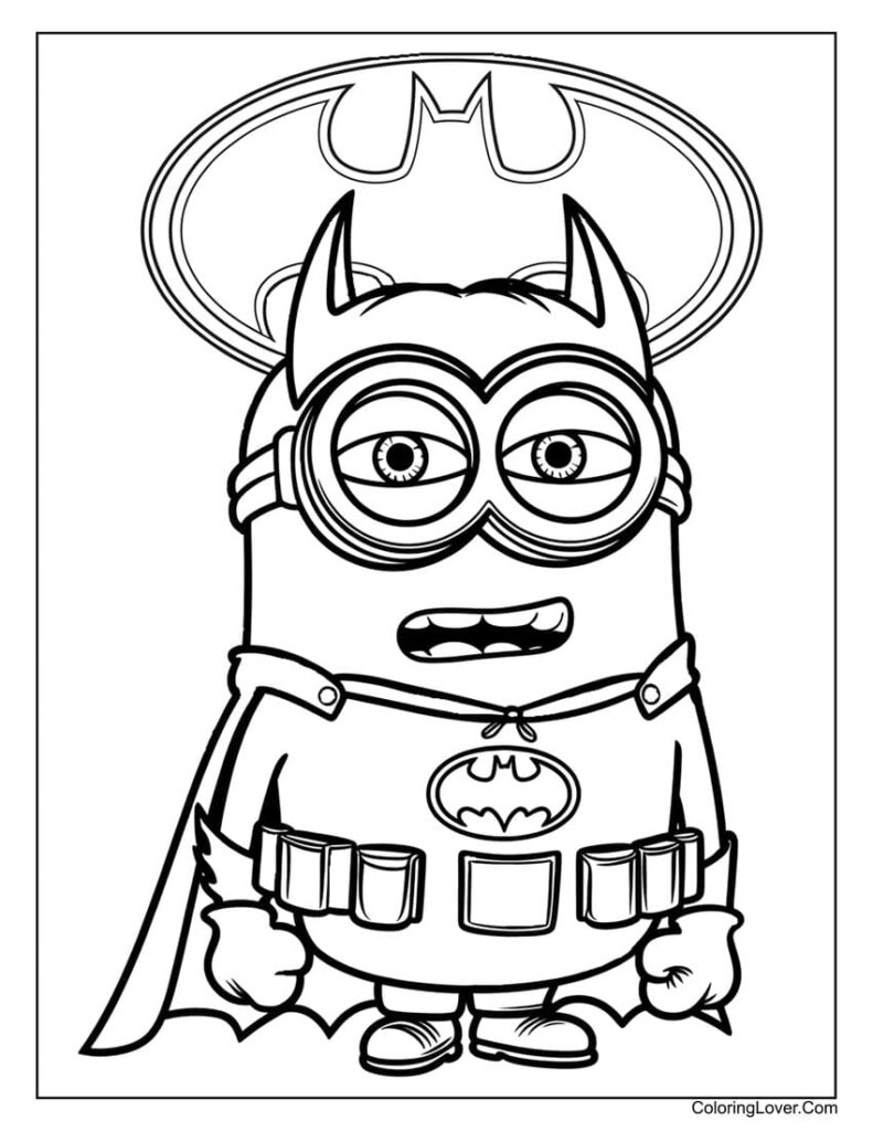 54 Minion Coloring Pages (Free Printables for All Ages)