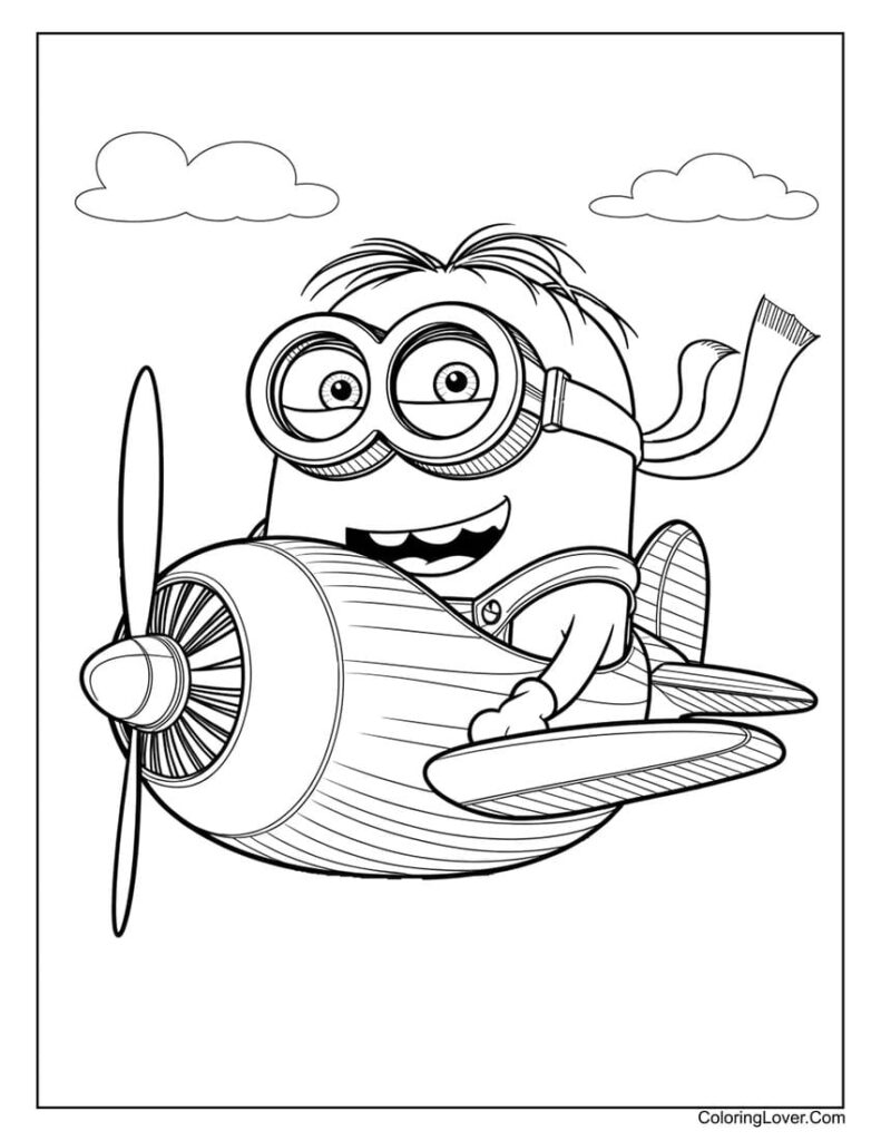 54 Minion Coloring Pages (Free Printables for All Ages)