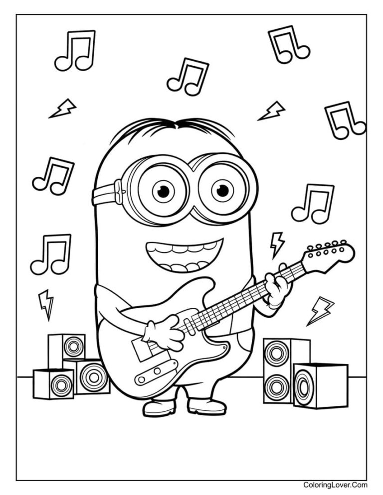 54 Minion Coloring Pages (Free Printables for All Ages)